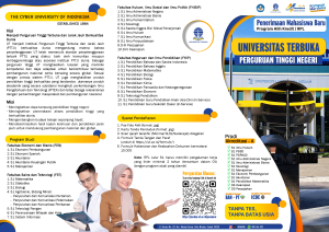Brosur – Website Official UT Medan