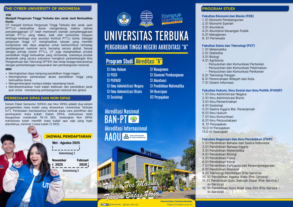 Brosur – Website Official UT Medan